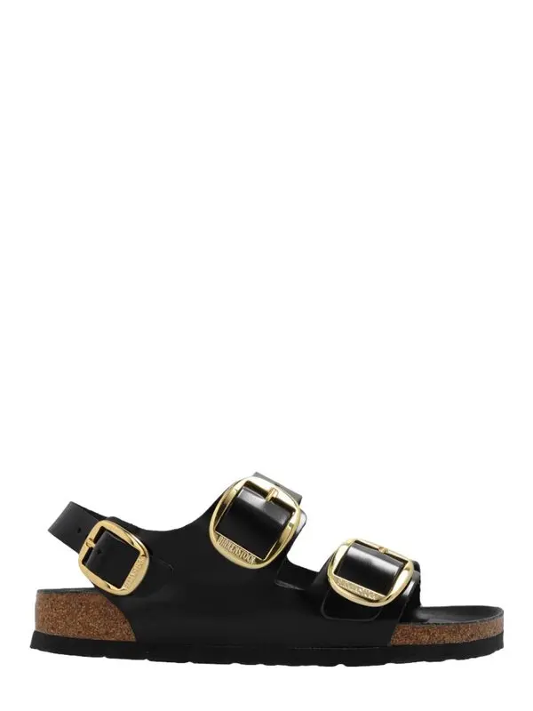 BIRKENSTOCK Milano Leather Sandals - Black