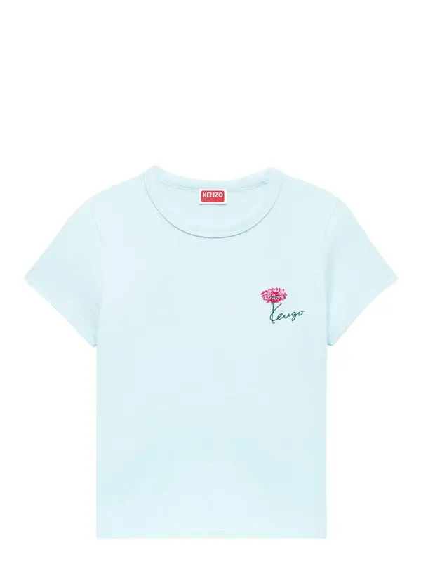 Kenzo Floral Logo T-shirt - White