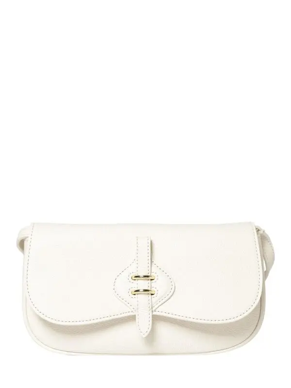 COCCINELLE Flap Shoulder Bag - White