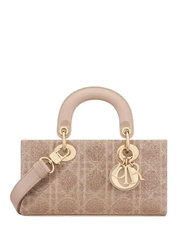 Dior Small Lady D-joy Bag - Nude