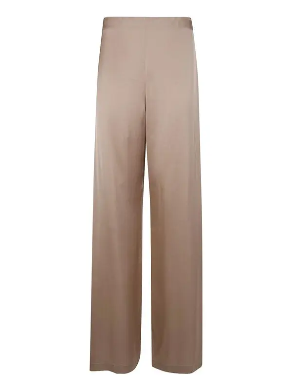 BLUGIRL Tailored Straight Leg Trousers - Beige