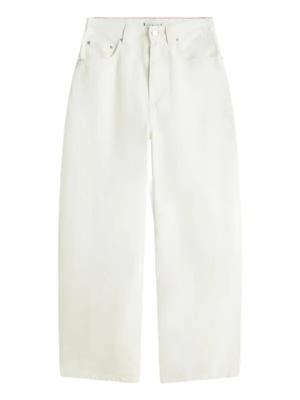 Tommy Hilfiger Wide-leg Jeans - Off White