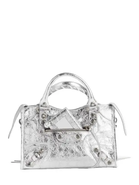 Balenciaga Le City Bag Mini - Silver