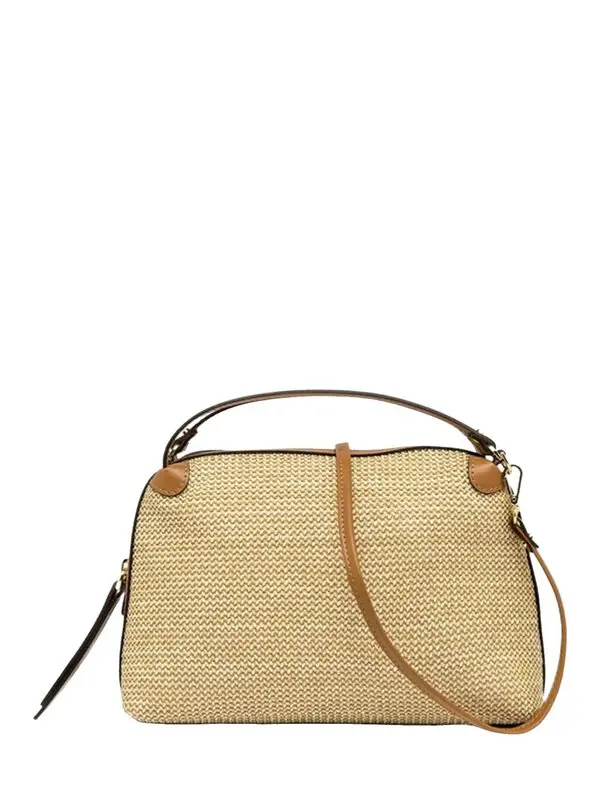 GIANNI CHIARINI Alifa Woven Tote Bag - Nude