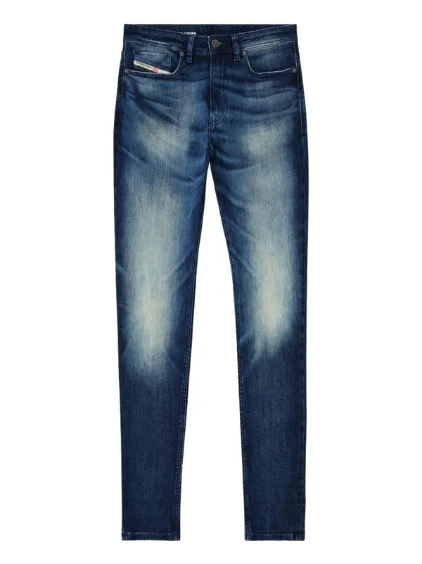 DIESEL® Button-fastening Skinny Jeans - Dark Blue