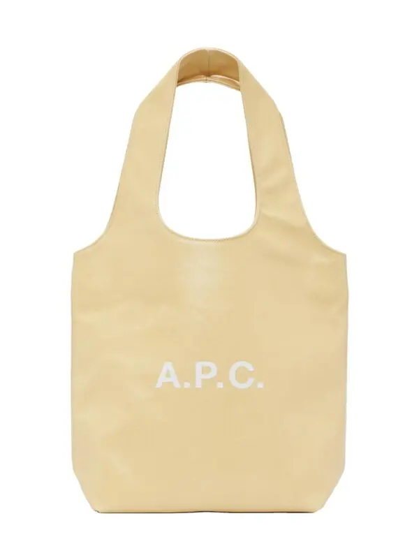 A.p.c. Logo Handbag - Nude