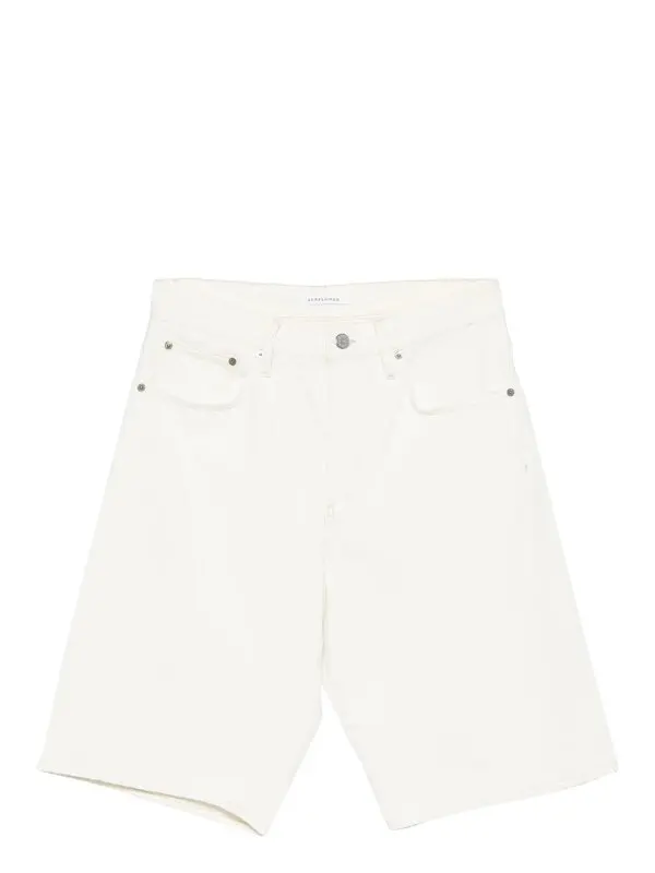 SUNFLOWER Belt Loop Shorts - White