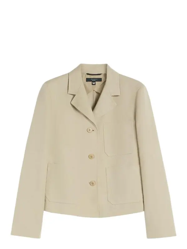 Max Mara Single-breasted Jacket - Sand-colored