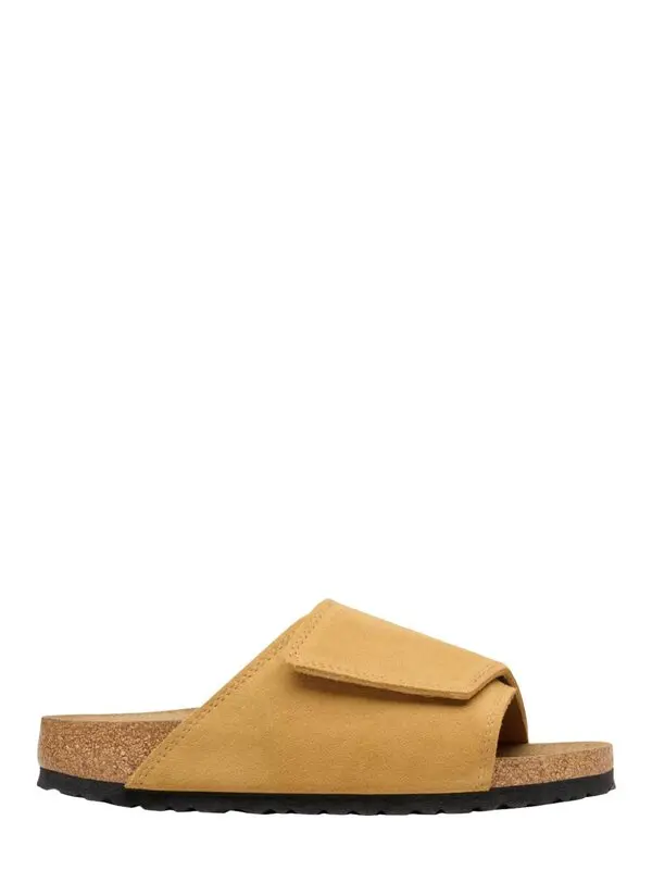 BIRKENSTOCK Solana Suede Touch-strap Sandals - Brown