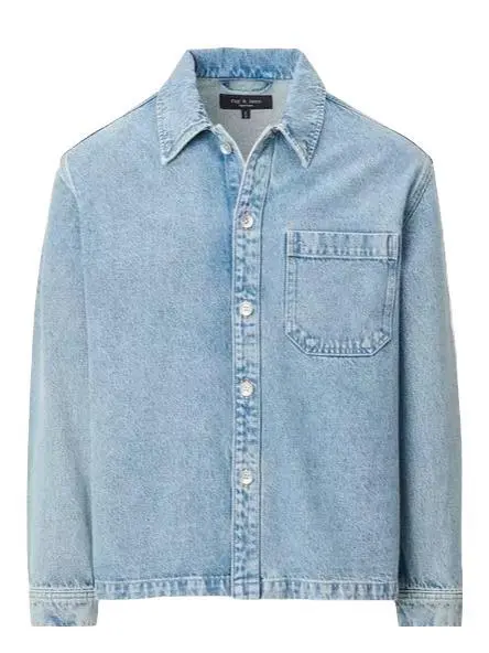 Rag & Bone Classic Denim Button-up Jacket - Lex