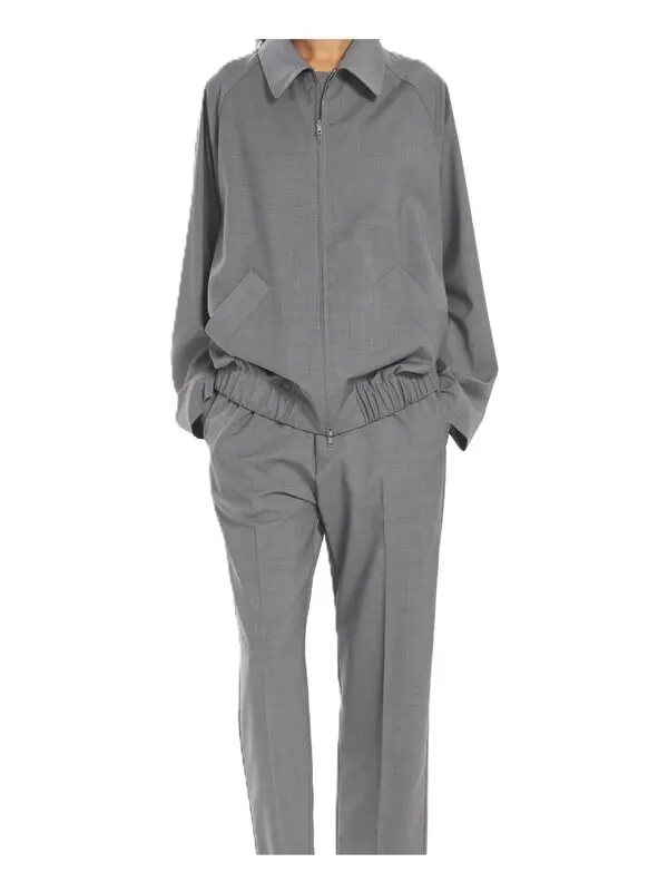 Barena Venezia Long-sleeved Zip-up Jacket - Gray