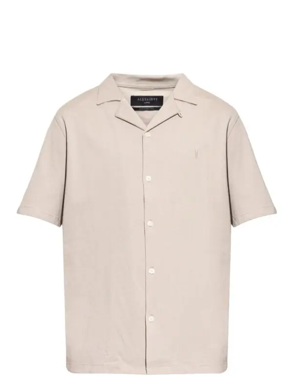 ALLSAINTS Hudson Short-sleeve Shirt - Nude