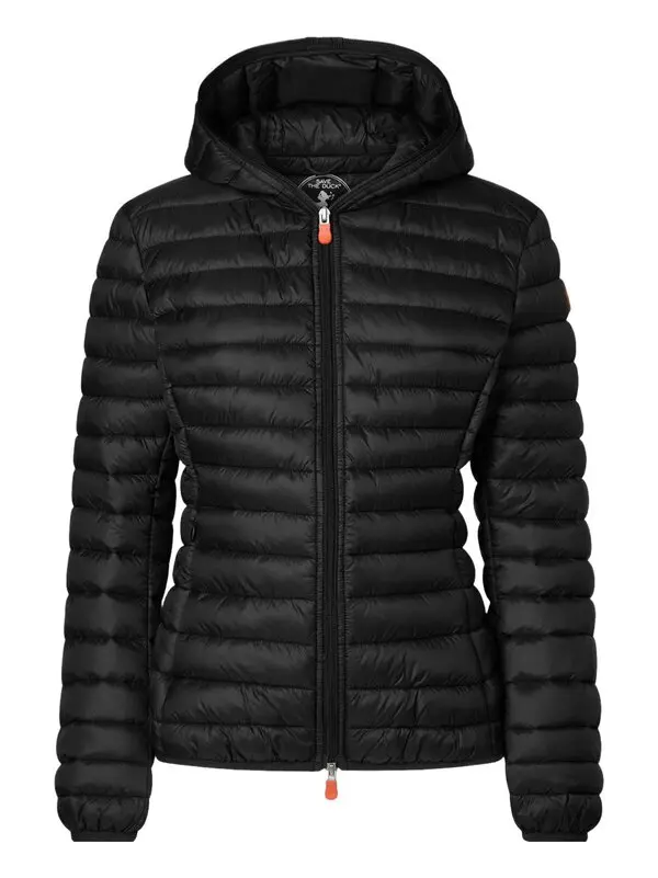 SAVE THE DUCK Daisy Hooded Puffer Jacket - Black