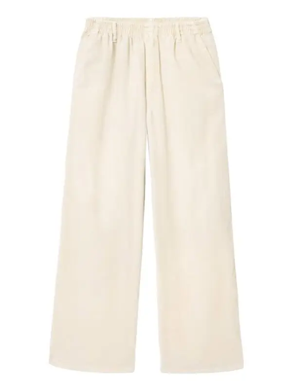 ALLSAINTS Sabbath Wide-leg Pants - Cobblestone White