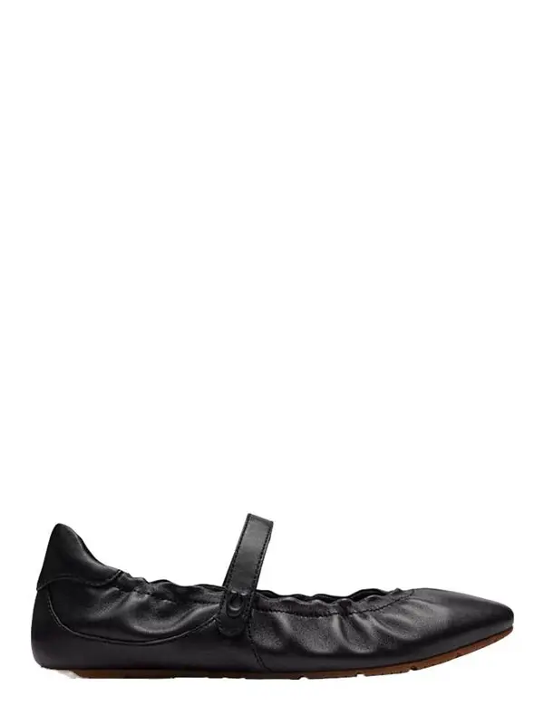 COACH Strap Ballet Flats - Black