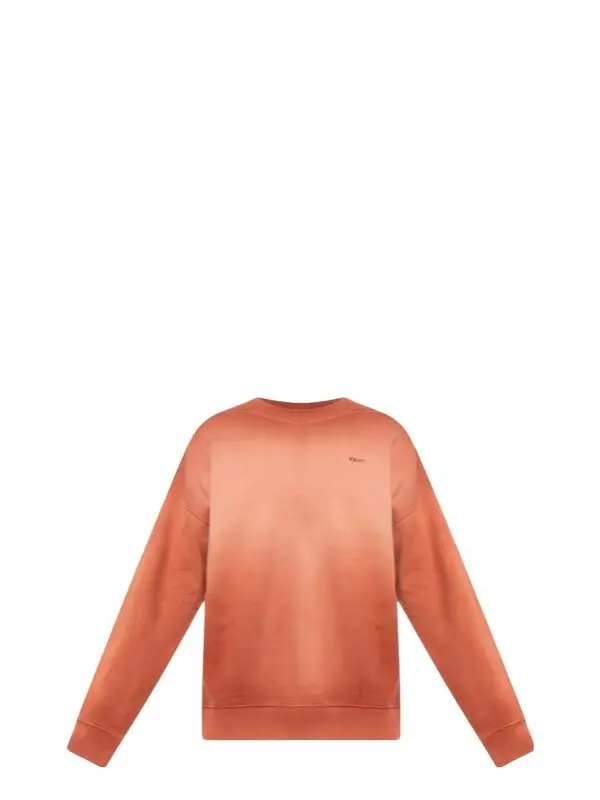 DIESEL® Gradient-effect Logo Embroidered Sweatshirt - Multicolor