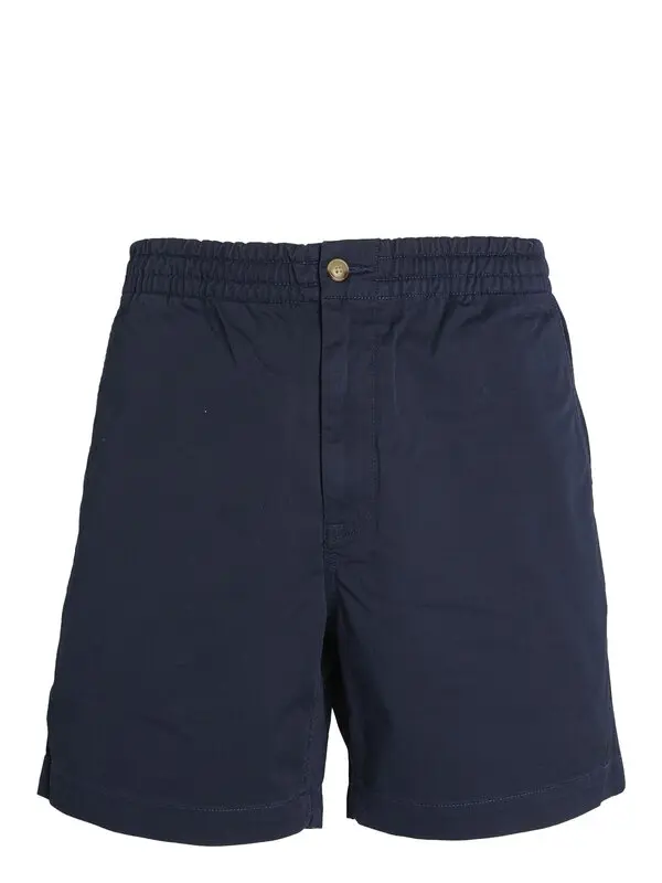 Polo Ralph Lauren Chino Shorts With Elastic Waistband - Black