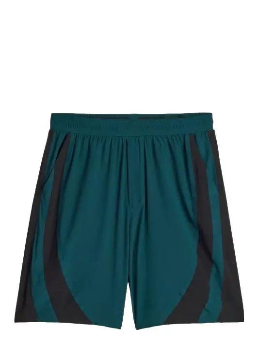 Y3 Colorblock Track Shorts - Blue