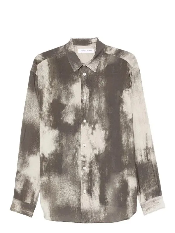 SAMSOE SAMSOE Long-sleeved Shirt - Gray