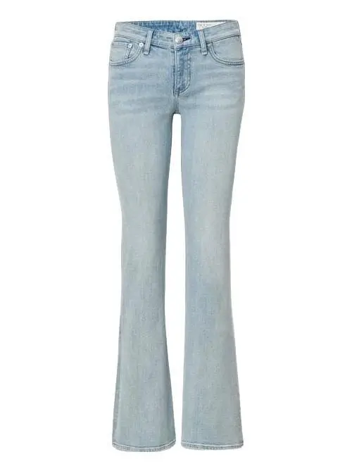 Rag & Bone Mid-rise Flared Jeans - No