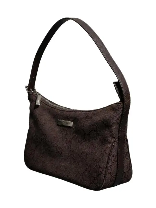 Gucci Lady Lunetta Small Shoulder Bag - Dark Brown