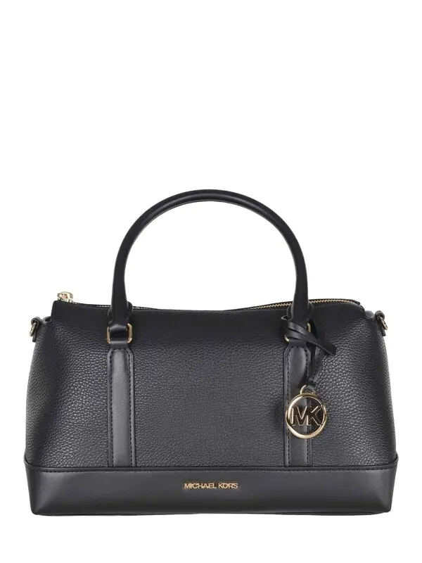 Michael Kors Andie Medium Satchel Bag - Black