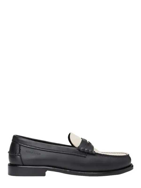Tommy Hilfiger Two-tone Loafers - Black/white