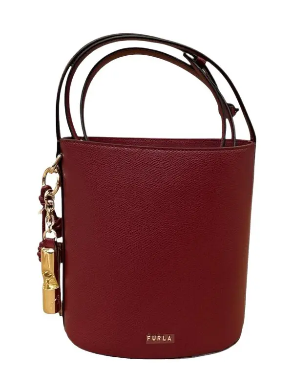 Furla Logo Shoulder Bag - Red