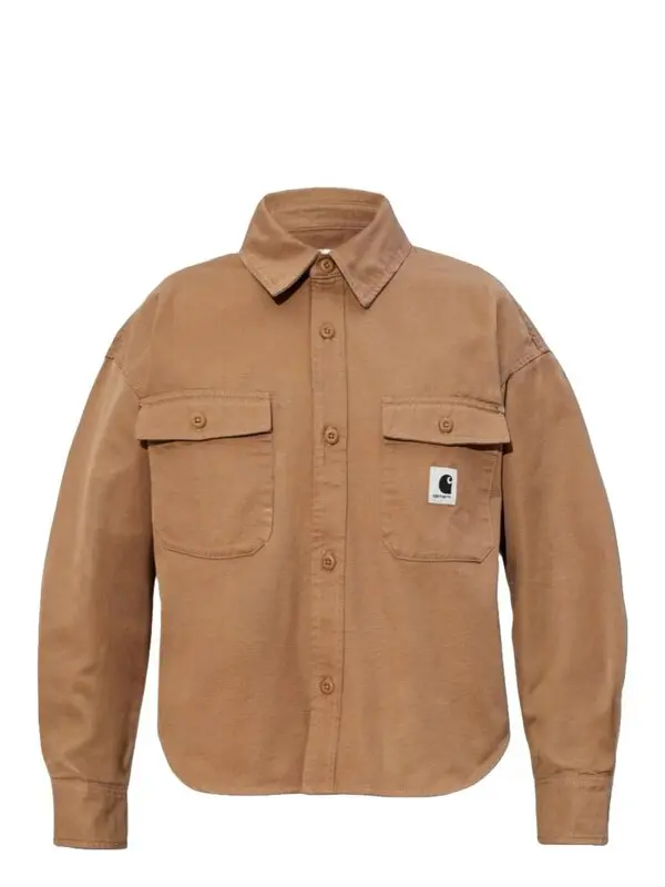Carhartt Work In Progress Kelly Denim Shirt - Brown
