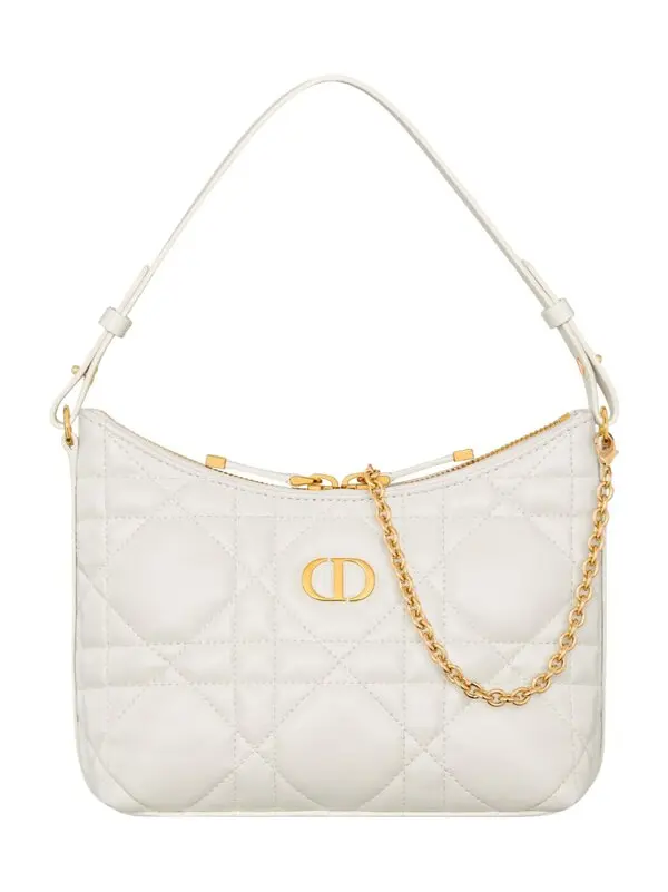 Dior Quilted Chain Bag - Milky White