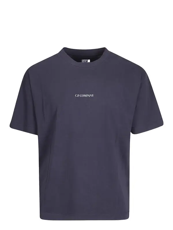 C.P. COMPANY Back Logo T-shirt - Deep Blue