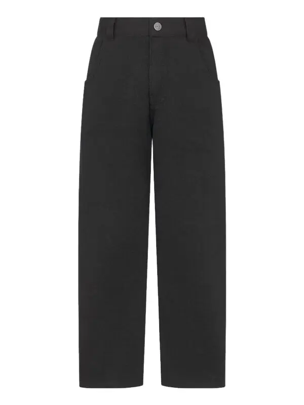 Dior Belt Loop Trousers - Black
