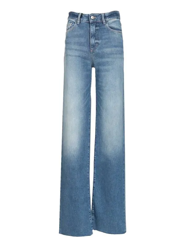 ICON DENIM LOS ANGELES Joia Wide-leg Jeans - Light Blue