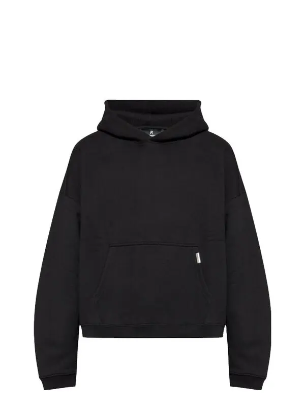 REPRESENT Pocket Hooded Sweater - Black