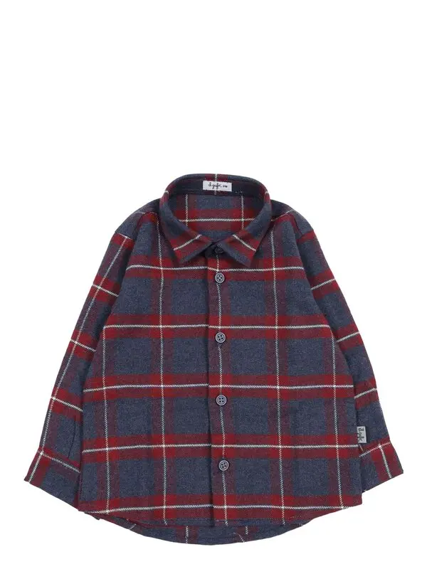 IL GUFO Checked Cotton Shirt - Black