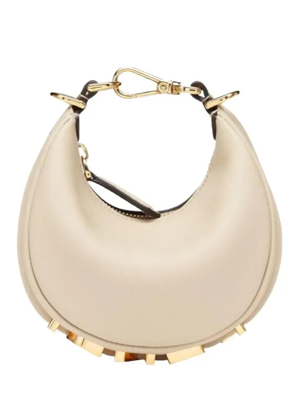 Fendi Nano Graphy Tote Bag - Nude