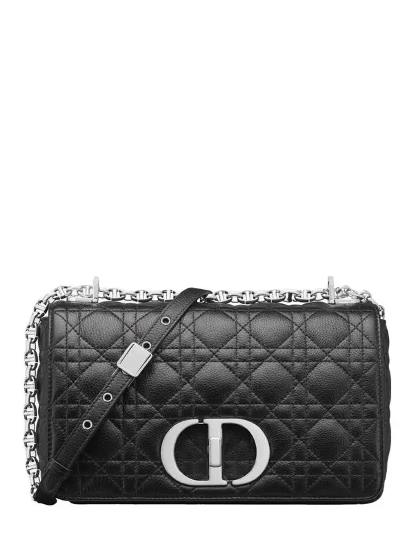 Dior Caro Medium Bag - Black
