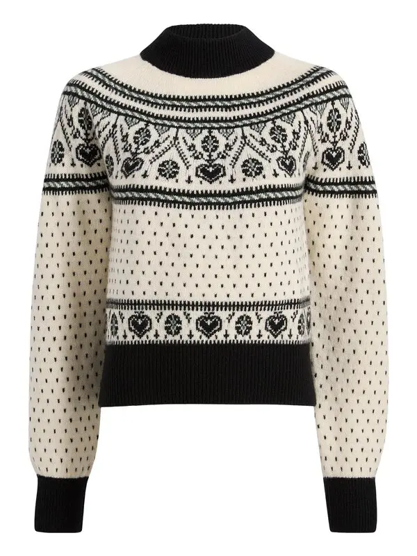 Khaite Fair Isle Knit Sweater - Multicolour