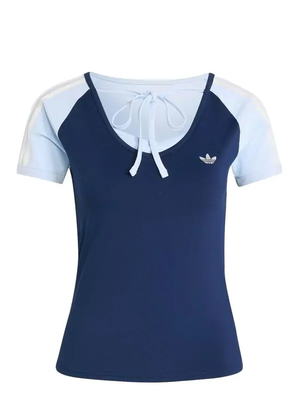 Adidas Summer Glow Vintage T-shirt - Night Indigo/crystal Sky