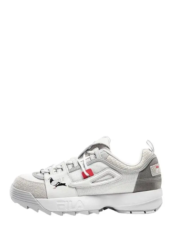 FILA FUSION Staple X Daddy Shoes - White/grey