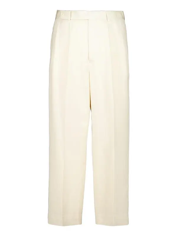 BODE Slub Weave Trousers - Cream