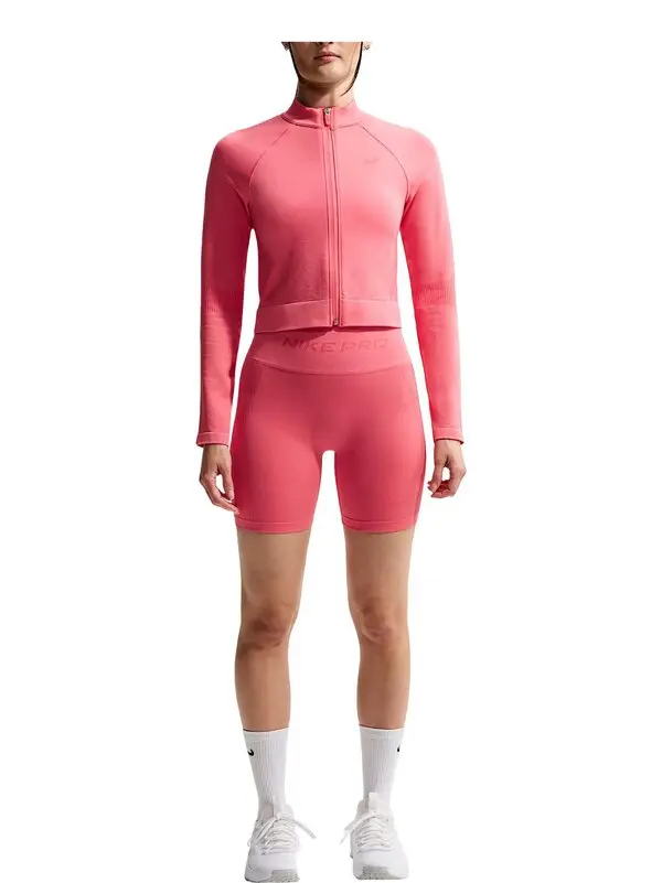 Nike Pro Seamless Dri-fit High-waisted 5" Cycling Shorts - Sea Coral