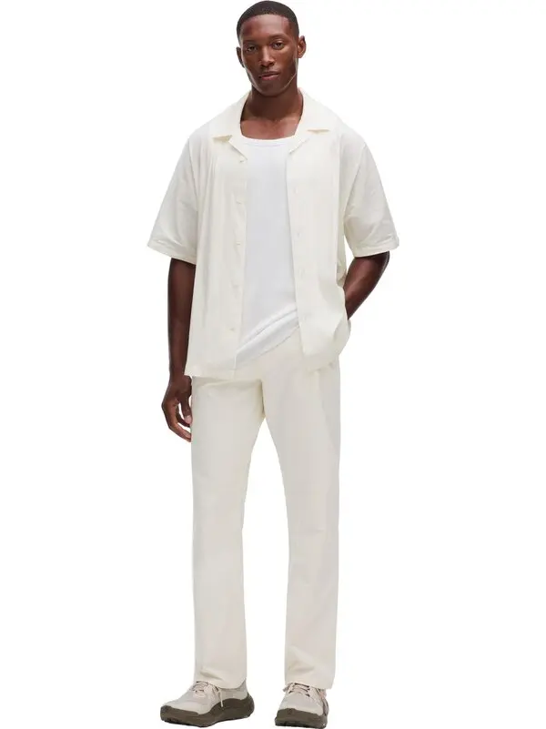 Lululemon Easyfive Classic-straight Pant 32l - Light Ivory