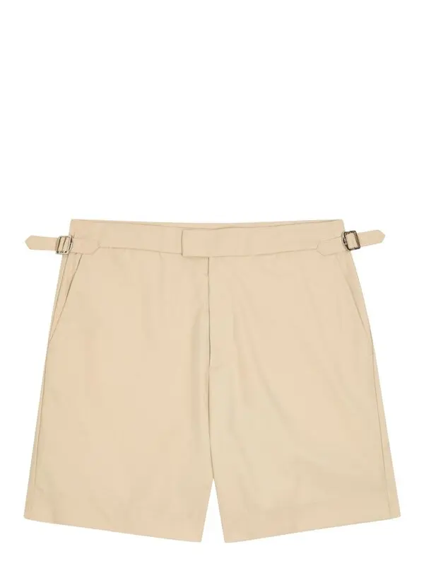 RAITH Jasper Twill Chino Shorts - Ecru