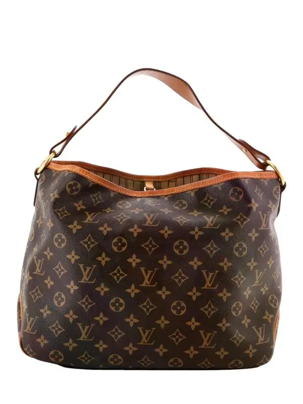LOUIS VUITTON Monogram Canvas Pm Hobo Bag - Brown