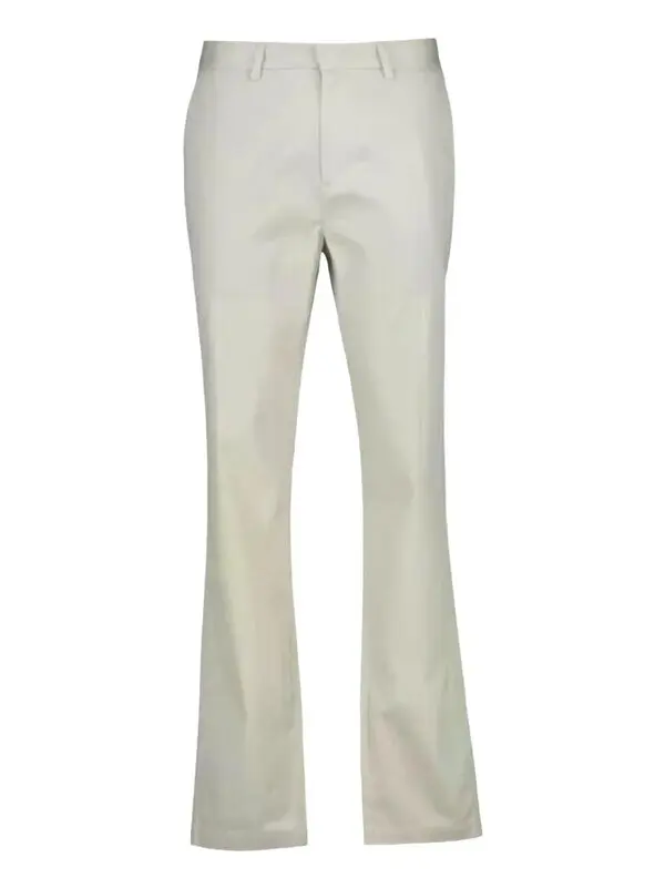 Gant Belt-loop Straight-leg Trousers - Neutrals
