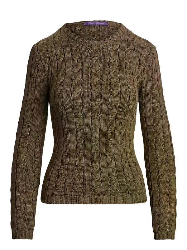 Ralph Lauren Cable-knit Sweater - Brown