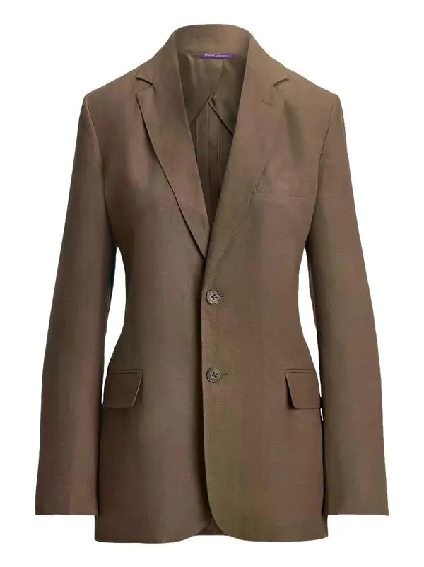 Ralph Lauren Marcy Single-breasted Blazer - Brown