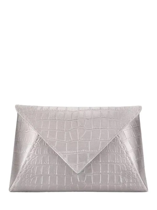 Tyler Ellis Lee Pouchet Clutch Bag - Grey