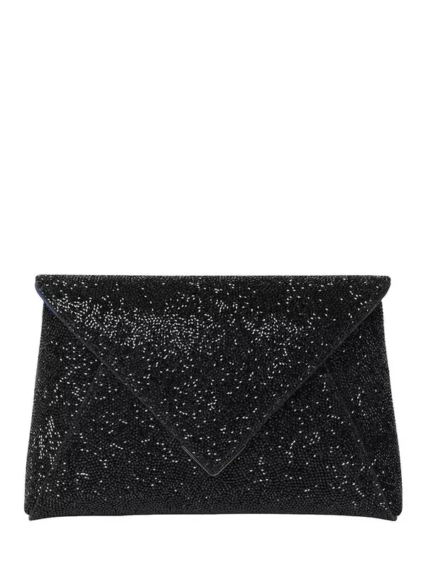 Tyler Ellis Small Lee Pouchet Clutch Bag - Black